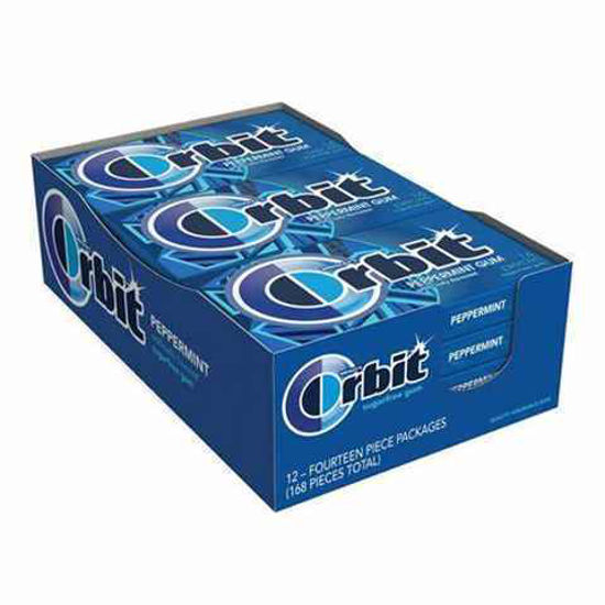 AK Wholesale. ORBIT PEPPERMINT GUM 12CT