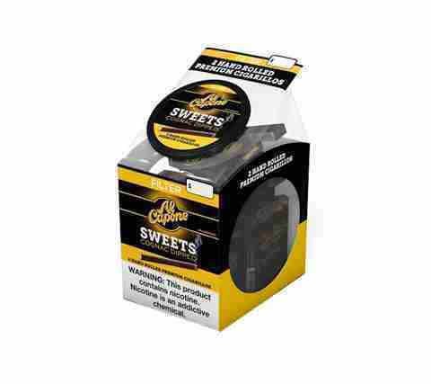 AK Wholesale. AL CAPONE SWEETS COGNAC DIPPED FILTER 60CT 2PK