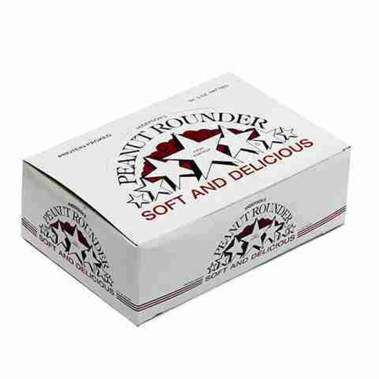 AK Wholesale. PEANUT ROUNDER BOX 3OZ 24CT