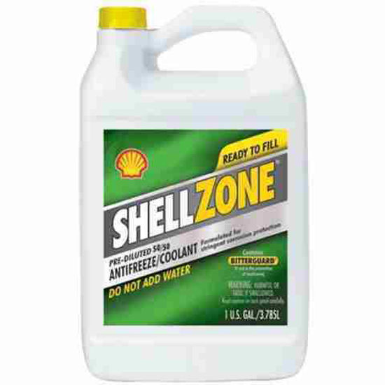 AK Wholesale. SHELLZONE COOLANT ANTIFREEZE 50 50 1GAL